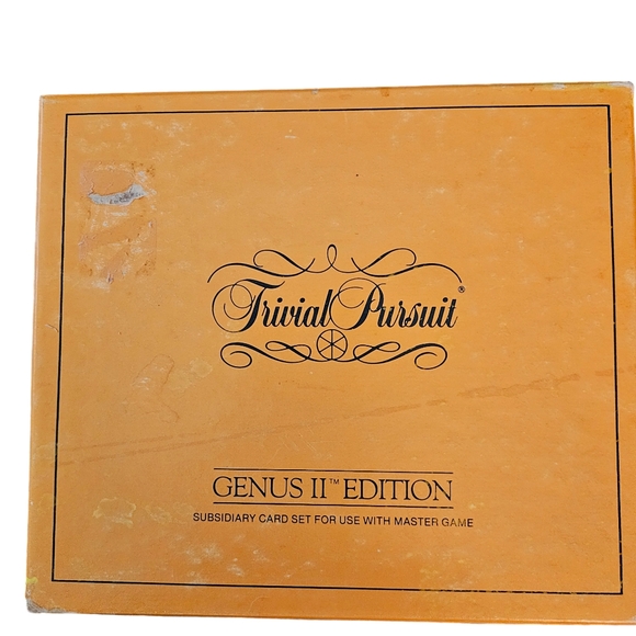Trivial Pursuit | Toys | Vintage Trivial Pursuit Genius Ii Edition ...